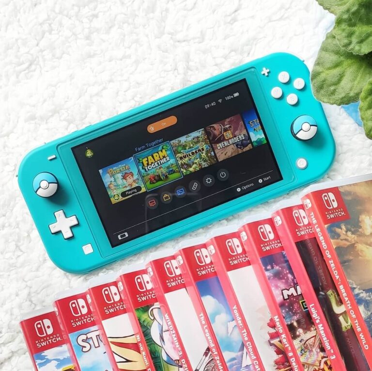 27 Aesthetic Nintendo Switch Setups for Girls - gals that game