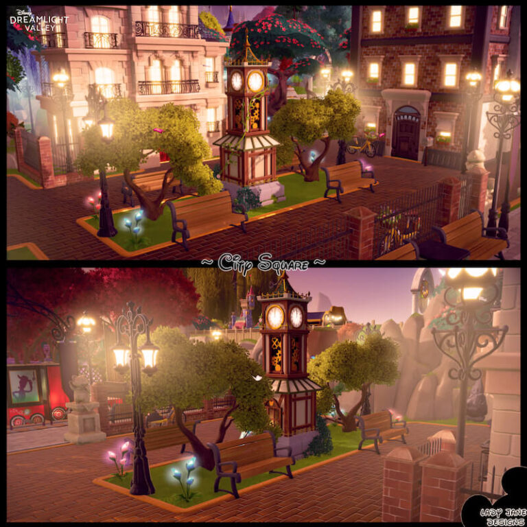 25 Disney Dreamlight Valley Plaza Ideas to Inspire You - gals that game